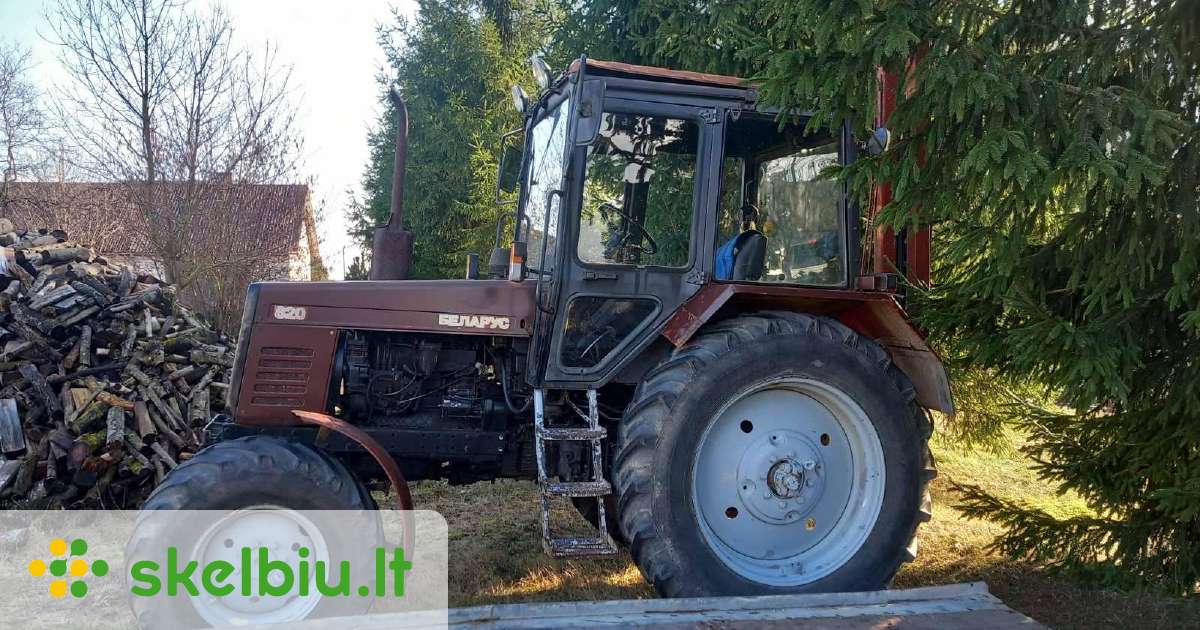 Traktorius Mtz-820 - Skelbiu.lt