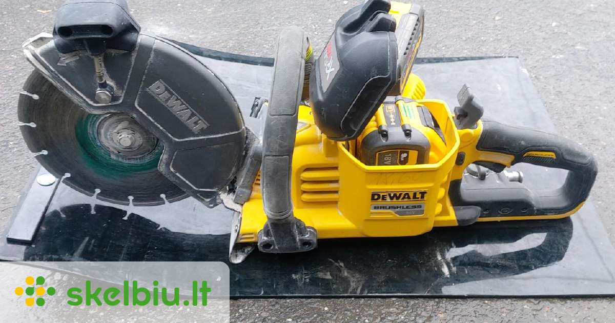 Dewalt dcs690 betono pjaustykle 230mm - Skelbiu.lt