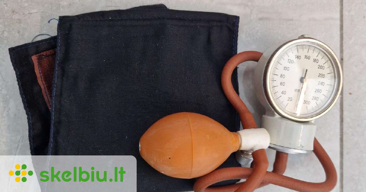 Kraujospūdžio / spaudimo matuoklis - Skelbiu.lt