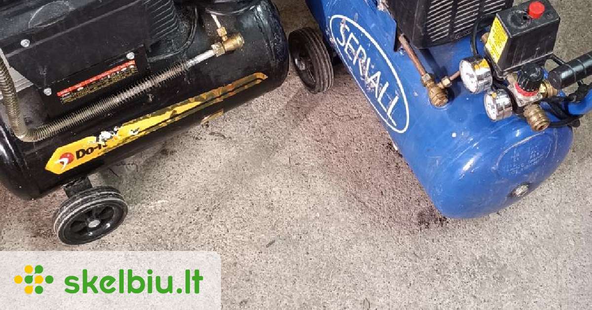 Kompresorius, trimeris, Žoliapjovė, Karcher - Skelbiu.lt