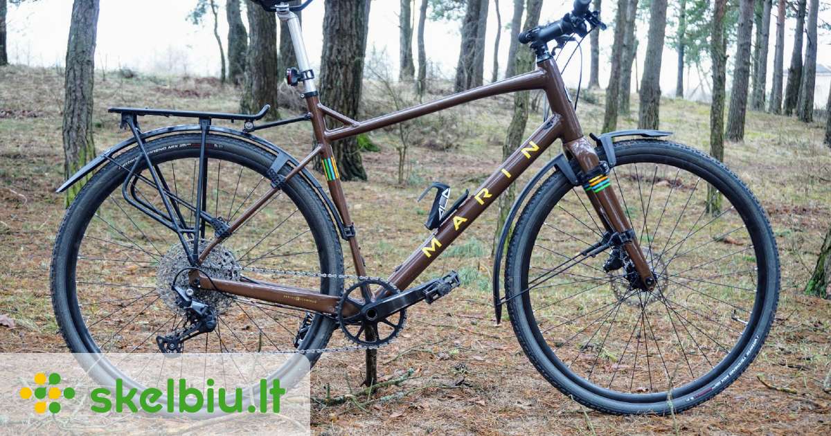 Marin Dsx2 Brown XL - Flat bar gravel bike + dok - Skelbiu.lt