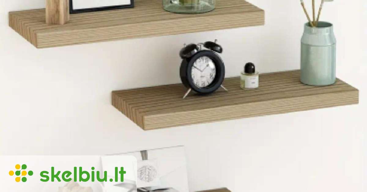Lentyna sienos lentyneles montuojmos lentynos 3vnt - Skelbiu.lt
