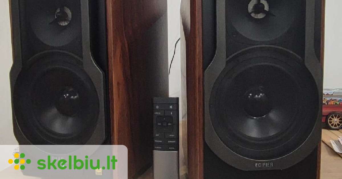 Edifier S2000mkIII 2.0 Bluetoot aktyvios kolonėlės - Skelbiu.lt