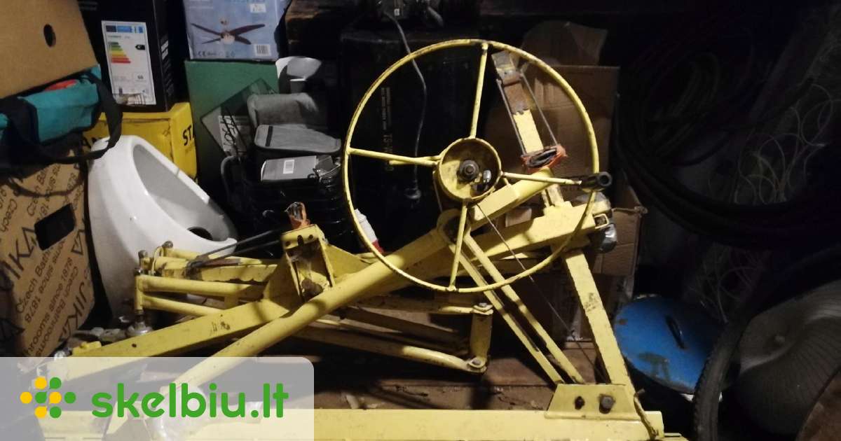 Parduodu gipso plokščių kėlimo aparata - Skelbiu.lt