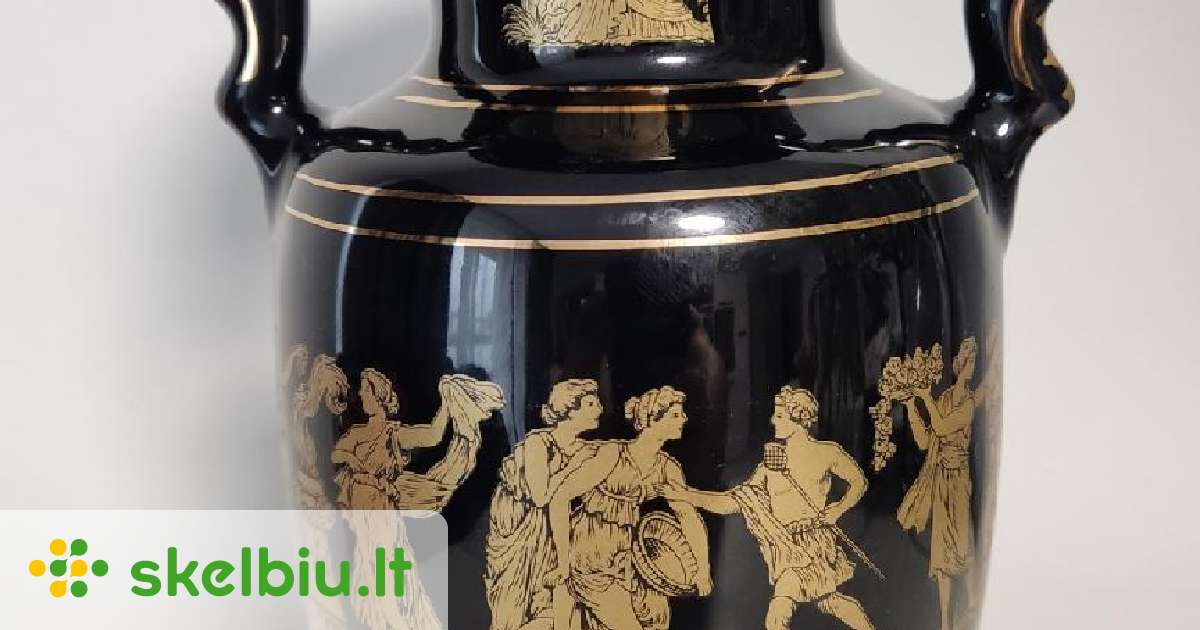 Graikiška vaza, rankų darbo - Skelbiu.lt
