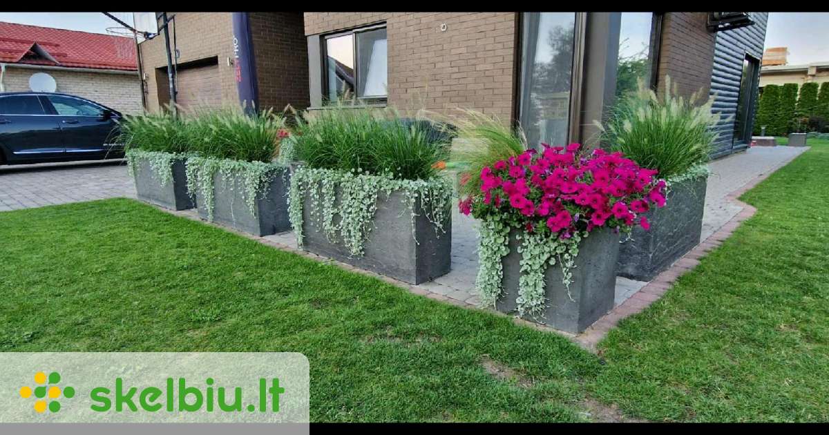 Lauko,vidaus vazonai. - Skelbiu.lt