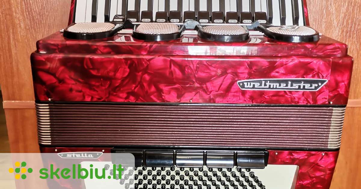 Akordeonas weltmeister 96 - Skelbiu.lt