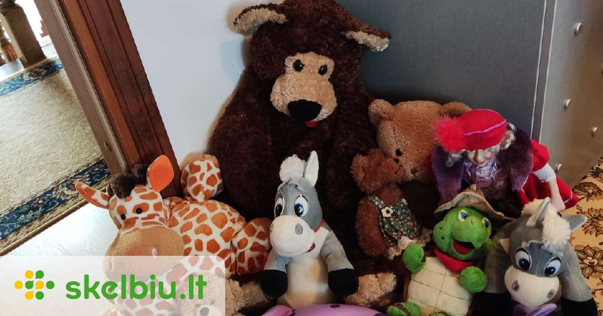 Minkšti - pliušiniai žaislai - Skelbiu.lt