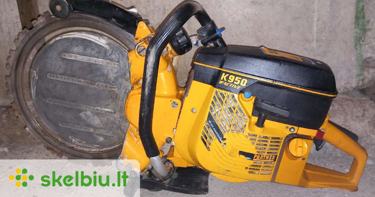 Ziedine pjaustykle Partner K950 Active ring - Skelbiu.lt