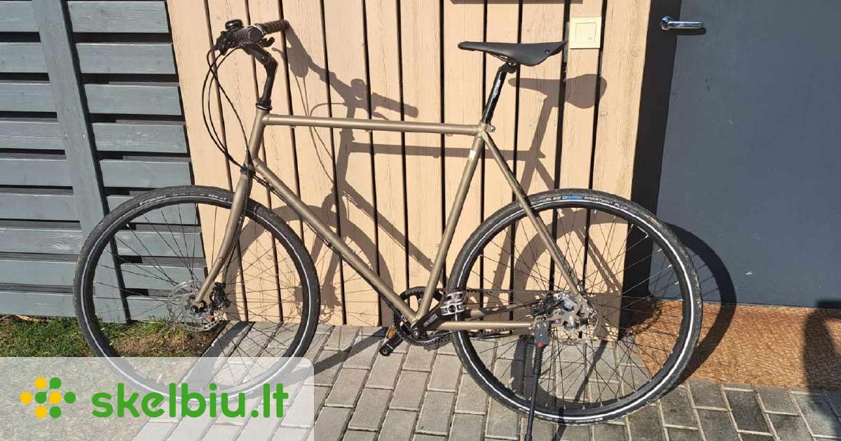 Vokiškas XXL dviratis su Alfine permetėju - Skelbiu.lt