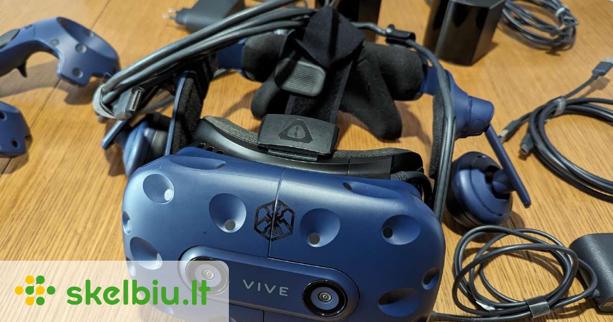HTC Vive Pro full kit - Skelbiu.lt