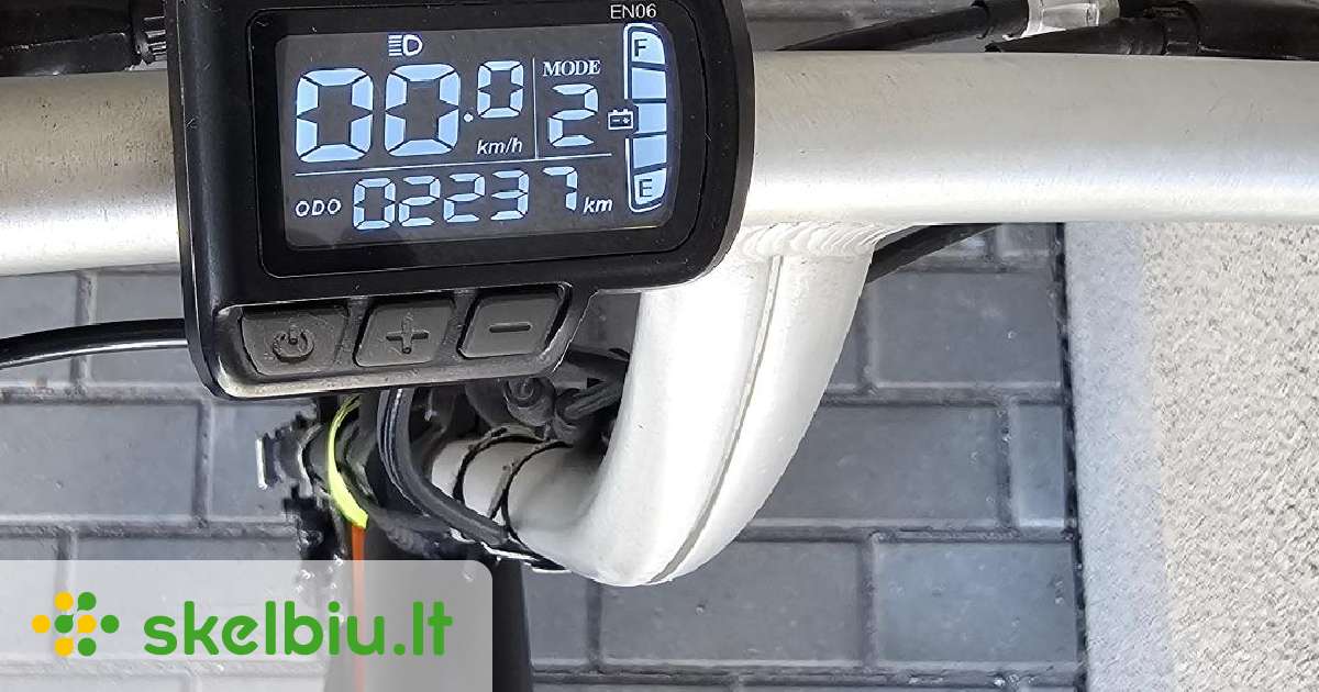 Parduodu elektrini dviratuka stigo b1 - Skelbiu.lt