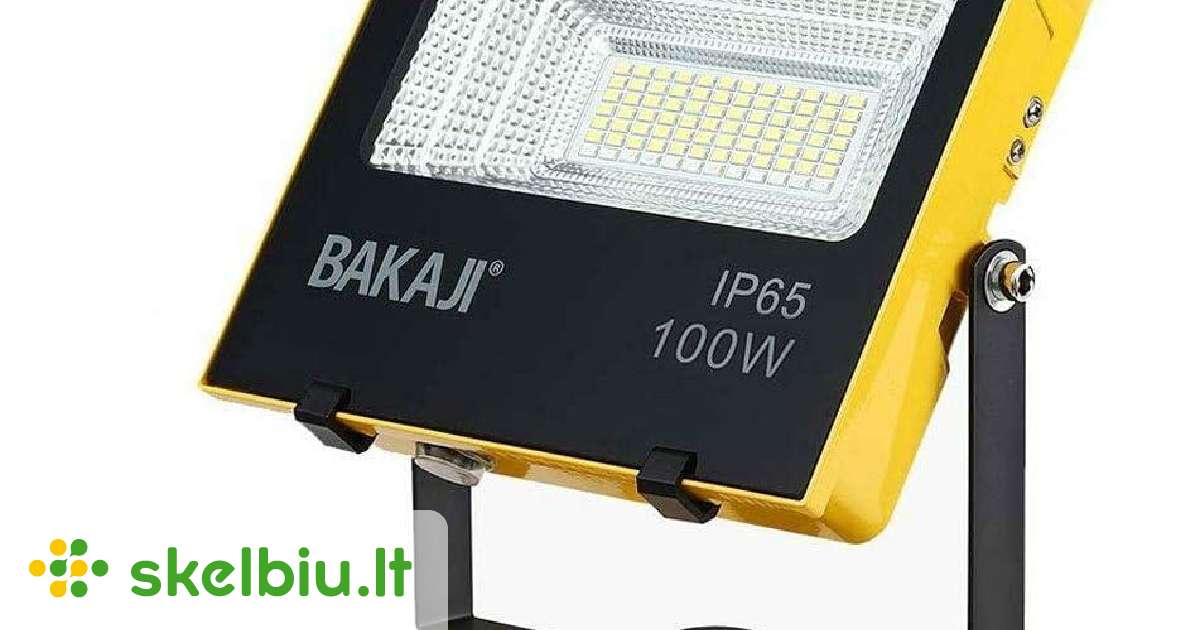 Bakaji nešiojama darbinė lempa Cob LED - Skelbiu.lt