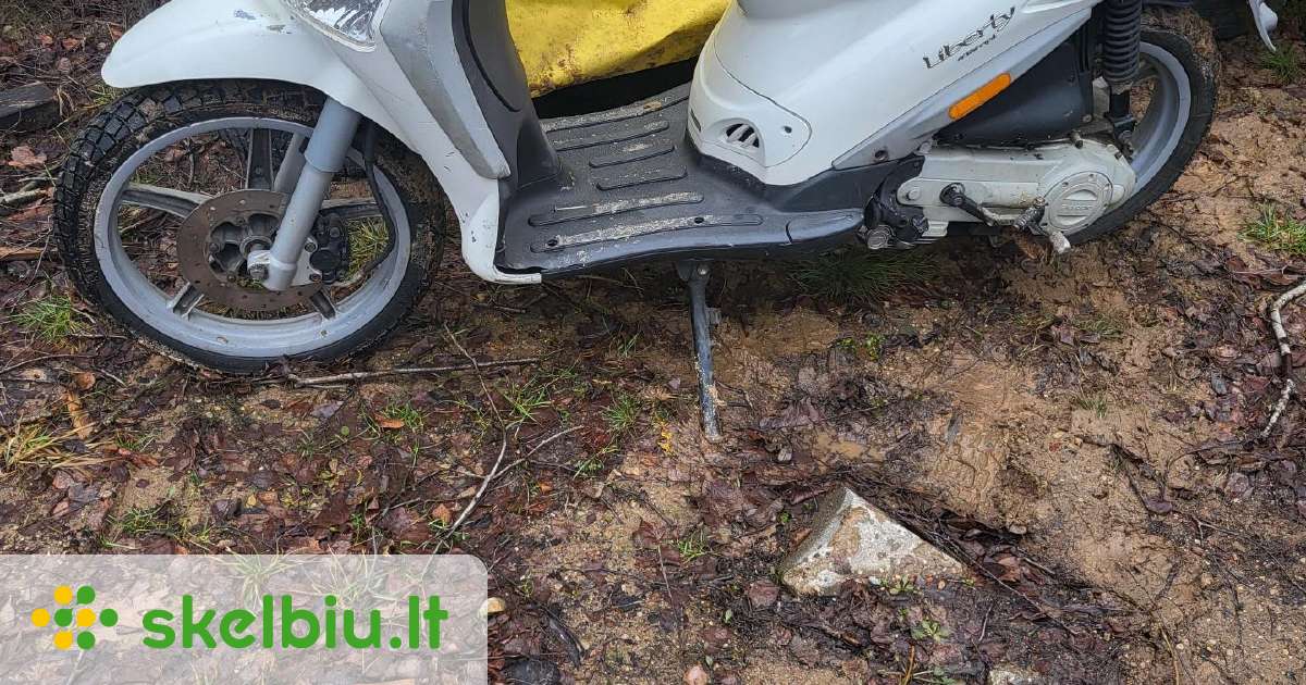 Piaggio liberty 49cc motoroleris - Skelbiu.lt