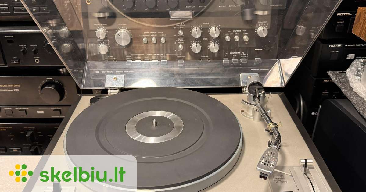 Kenwood ks-4000tt / patefonai plokštelių grotuvai - Skelbiu.lt