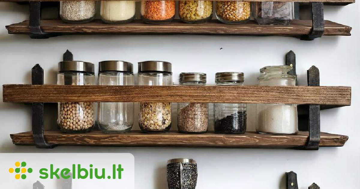 Lentyna sienos tvirtinama lentynele virtuves - Skelbiu.lt