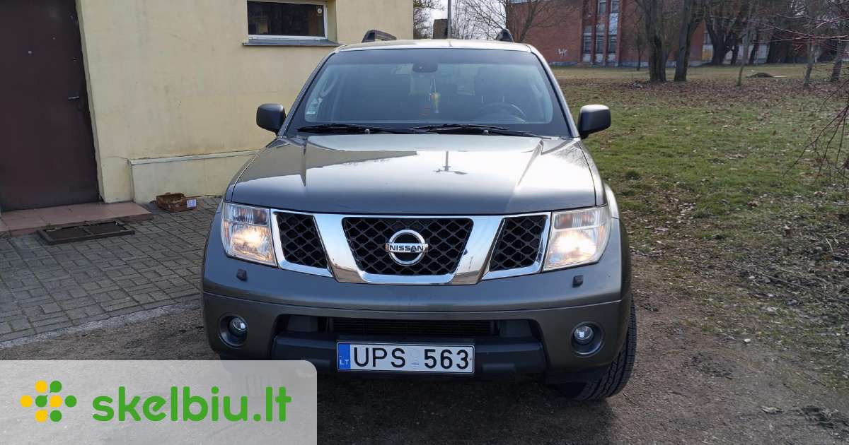 Parduodam Nissan dzipas - Skelbiu.lt