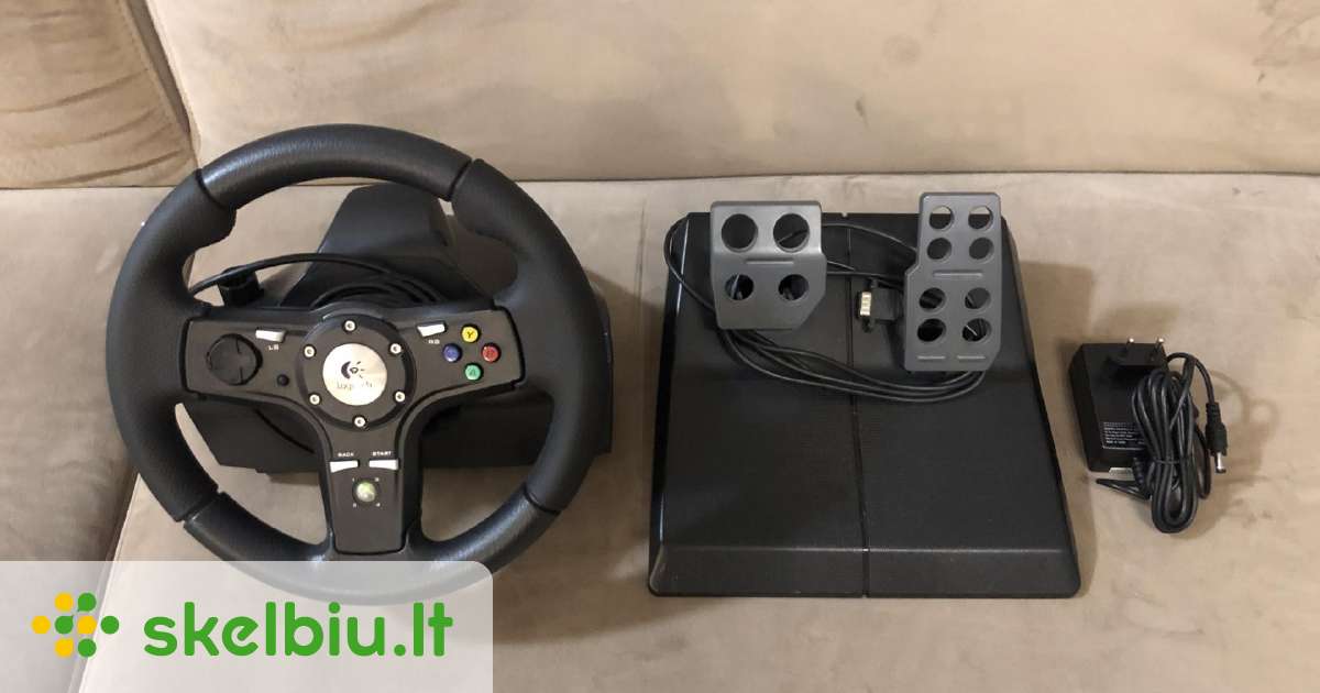 Logitech drive fx žaidimu vairas - Skelbiu.lt
