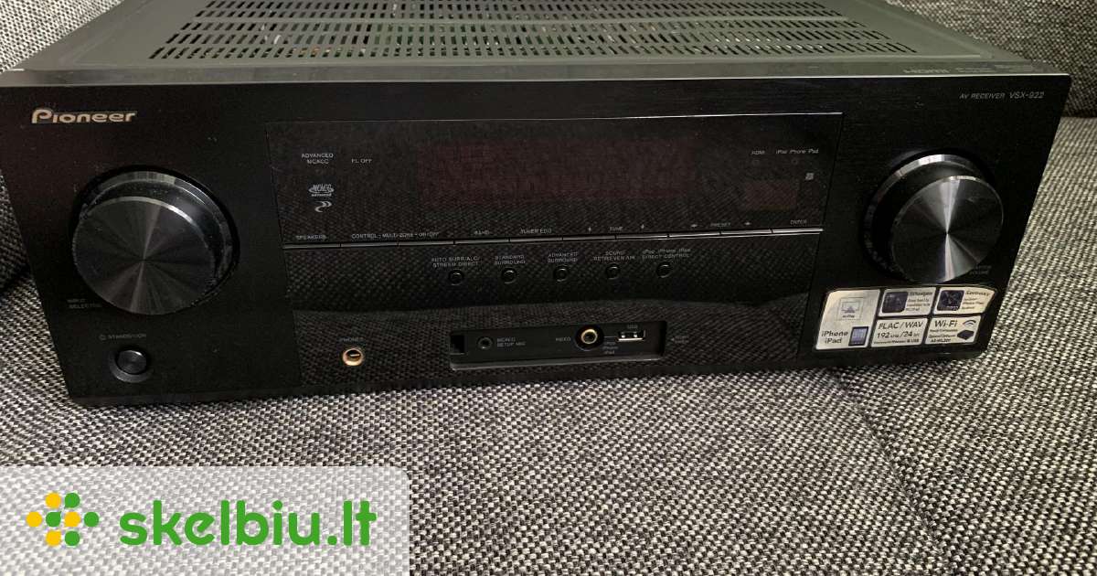Pioneer Vsx-922 resyveris - Skelbiu.lt