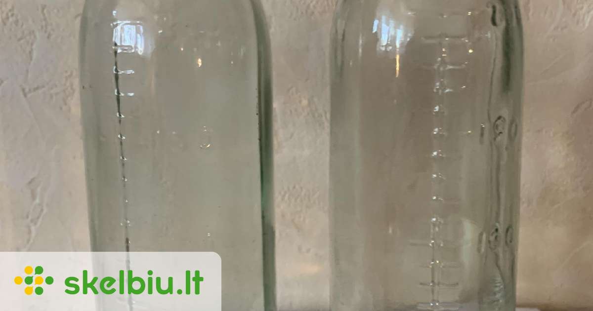 Nauji, graduoti 200ml, sovietiniai buteliukai - Skelbiu.lt