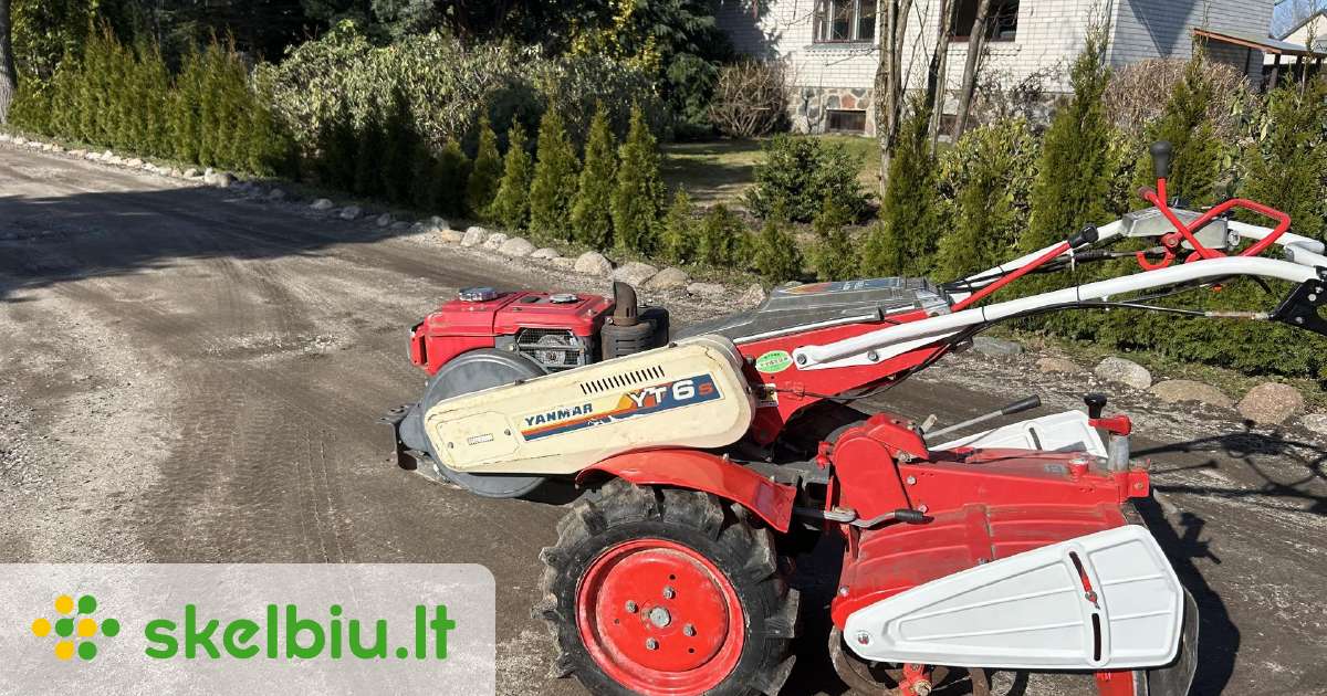 Motoblokas Yanmar Yt6s - Skelbiu.lt