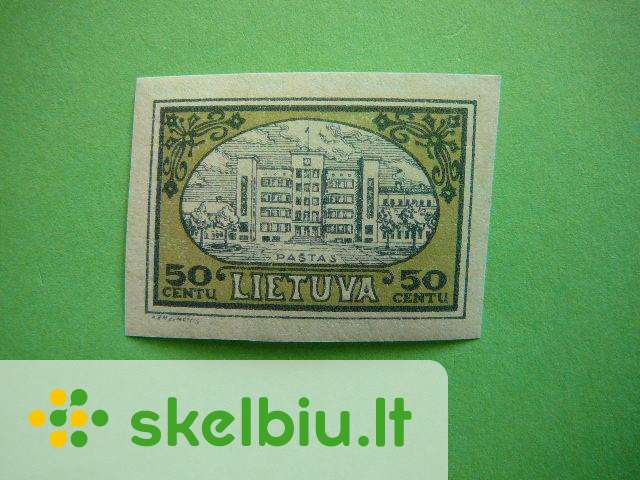 Lietuva 1932 Kauno pastas lit320sb - Skelbiu.lt