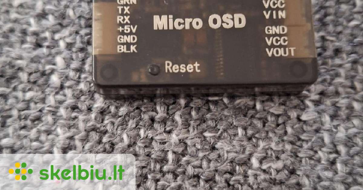 Fpv Telemetry - 3dr Osd - Skelbiu.lt