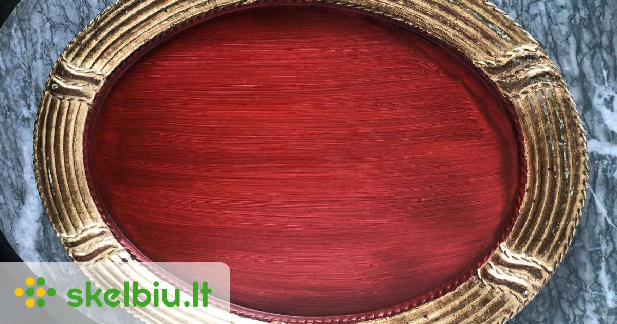 Didelis itališkas medinis padėklas - Skelbiu.lt