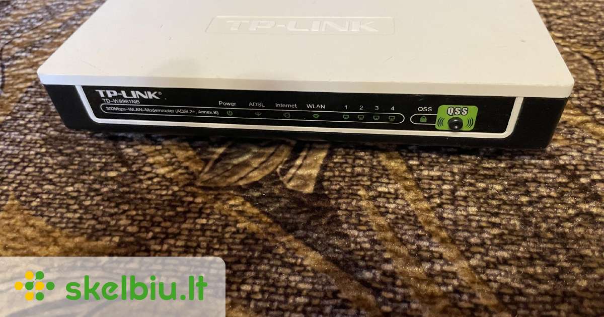 Interneto maršrutizatorius/routeris pigiai - Skelbiu.lt