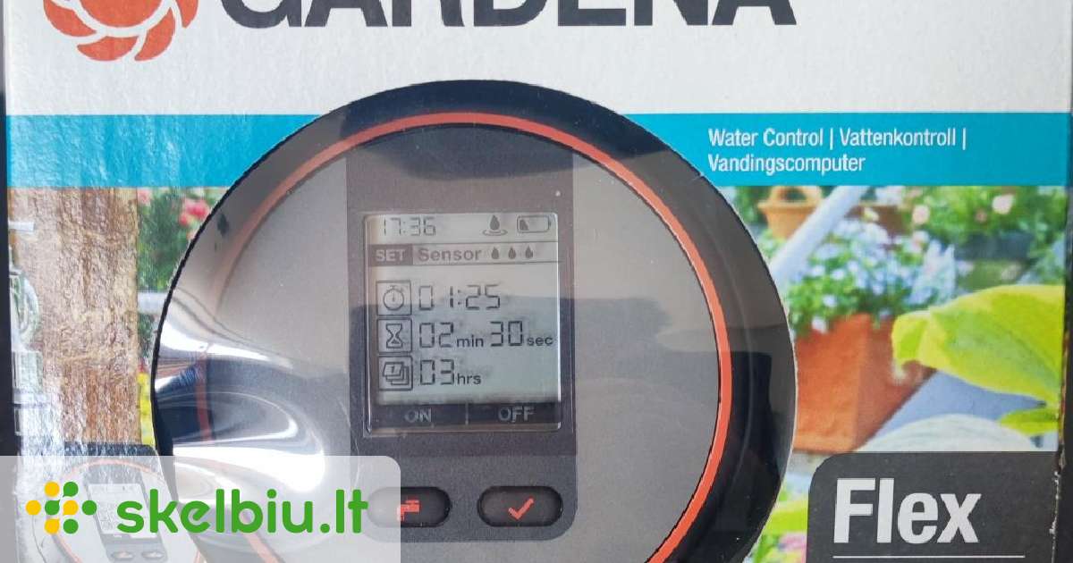 Gardena Water Control Flex laikmatis - Skelbiu.lt