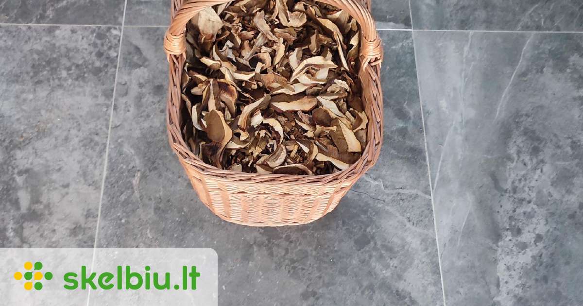 Džiovinti baravykai - Skelbiu.lt