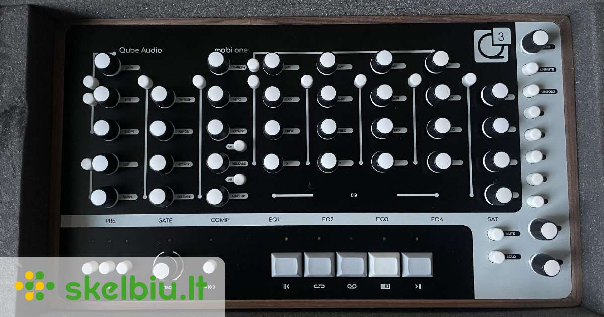 Qube Audio Mobi One midi kontroleris. - Skelbiu.lt