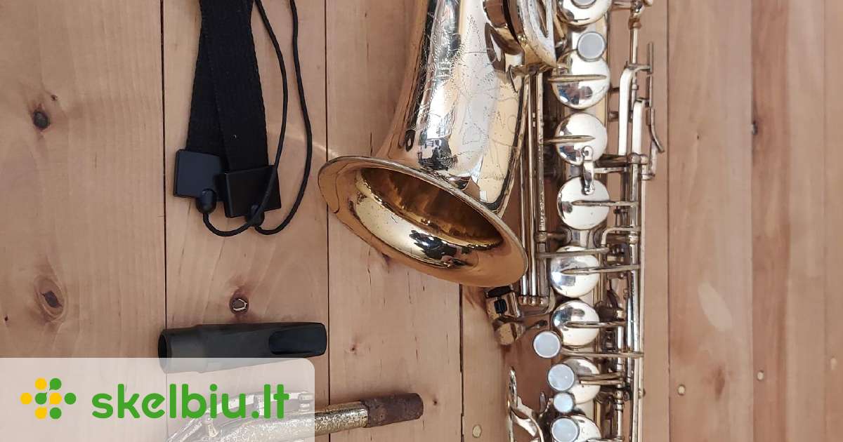 Naudotas saksofonas - Skelbiu.lt
