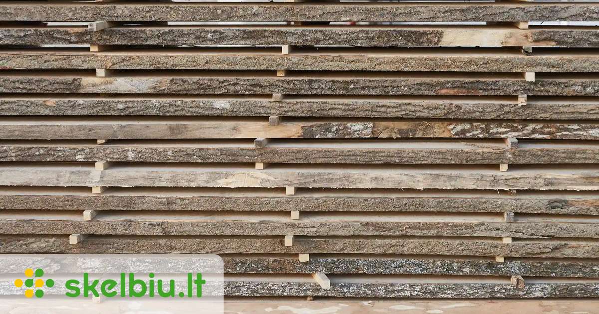 Džiovintos uosio ir ąžuolo lentos - Skelbiu.lt