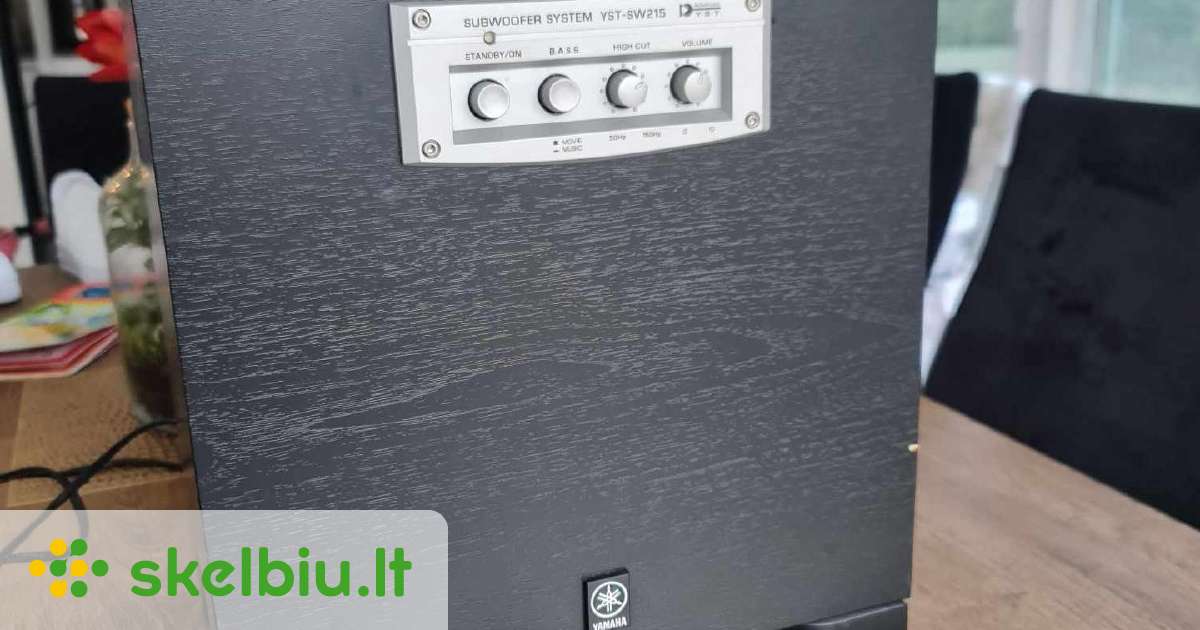 Yamaha Yst-sw215 subas - Skelbiu.lt