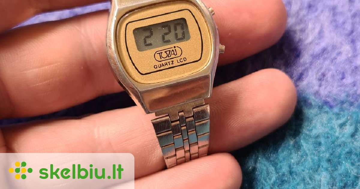 Tozai Quartz LCD - Skelbiu.lt