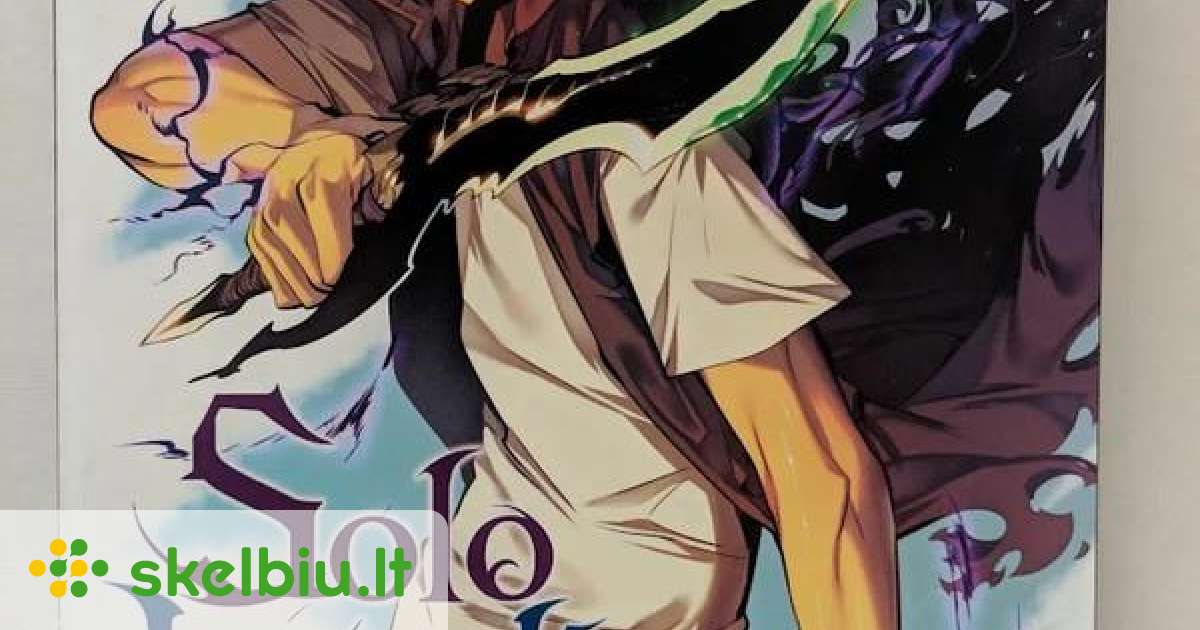 Solo Leveling Manga Vol 1 komiksai angliskai - Skelbiu.lt