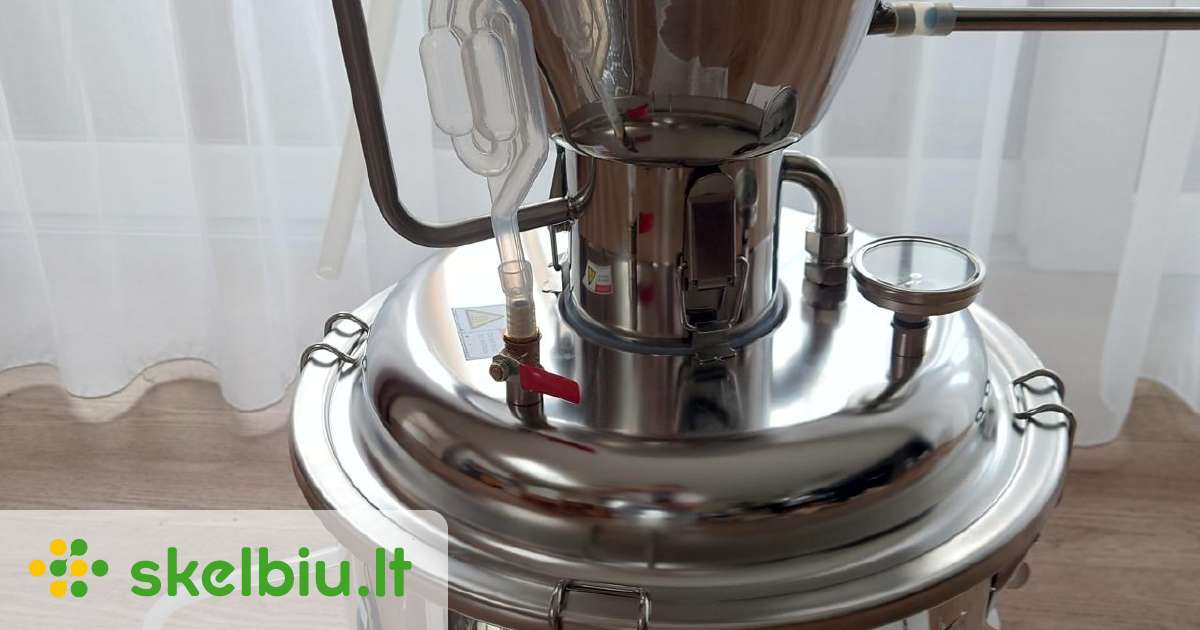 Vandens alkoholio distiliatorius 50 l. - Skelbiu.lt