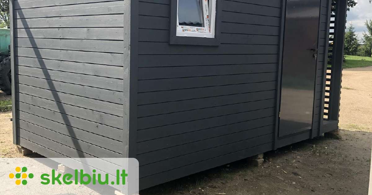 Modulinis/sandėliukas/garažas/malkinė/voljėras - Skelbiu.lt