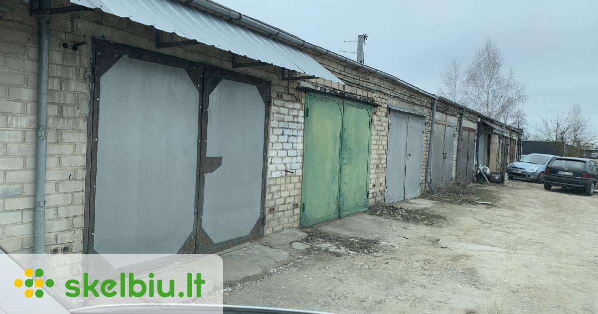 Parduodami garazai su duobemis. - Skelbiu.lt