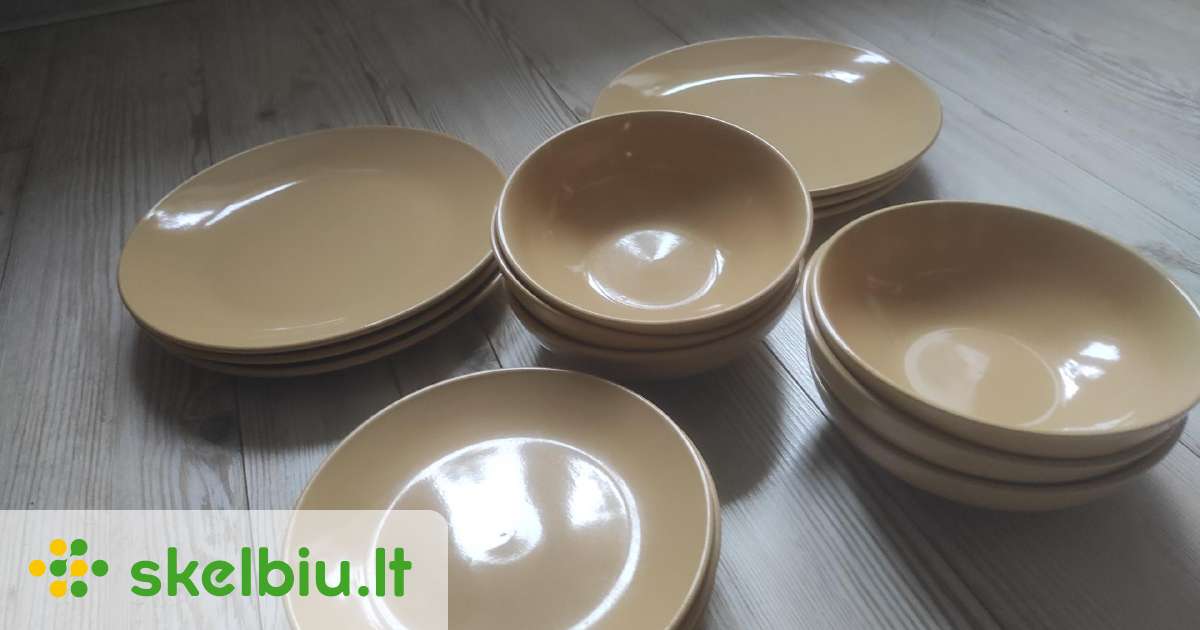 Lėkščių rinkinys - Skelbiu.lt