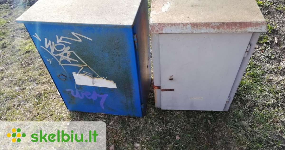 Metalinė dėžė su užraktu - Skelbiu.lt