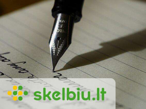 Rašau tekstus anglų/lietuvių kalbomis - Skelbiu.lt