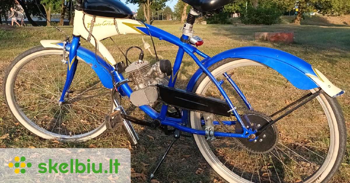 Motorinis retro dviratis - Skelbiu.lt