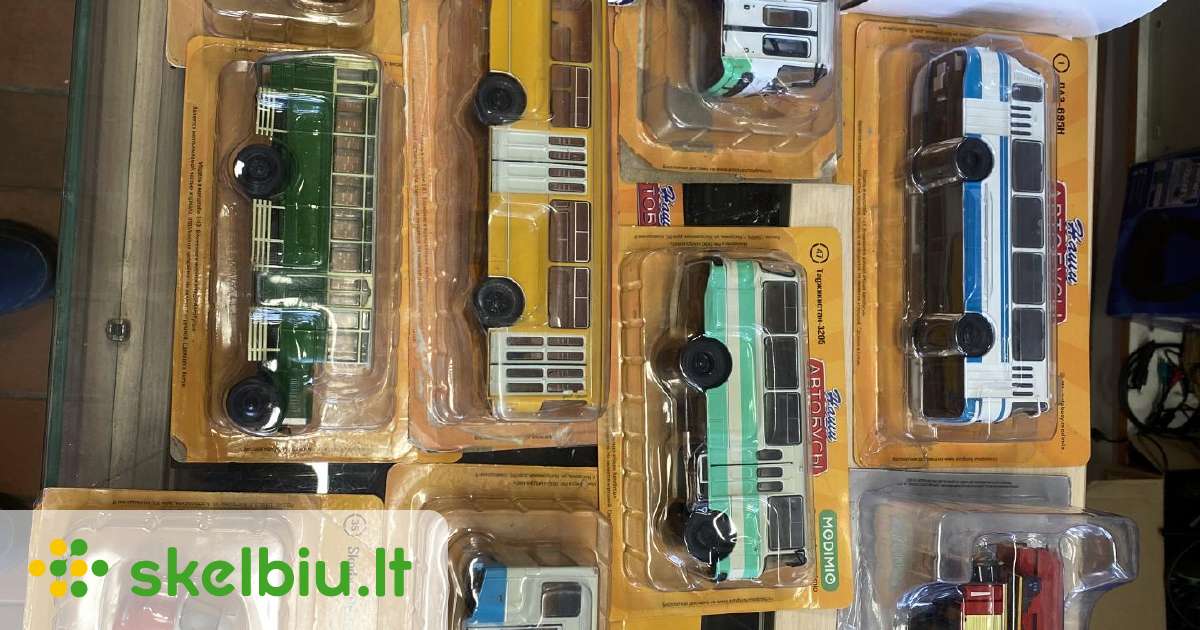 Kolekciniai modeliukai-autobusai - Skelbiu.lt
