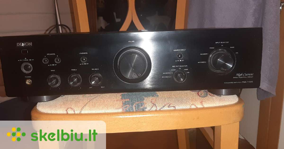 Parduodu stiprintuvą Denon Pma710ae - Skelbiu.lt