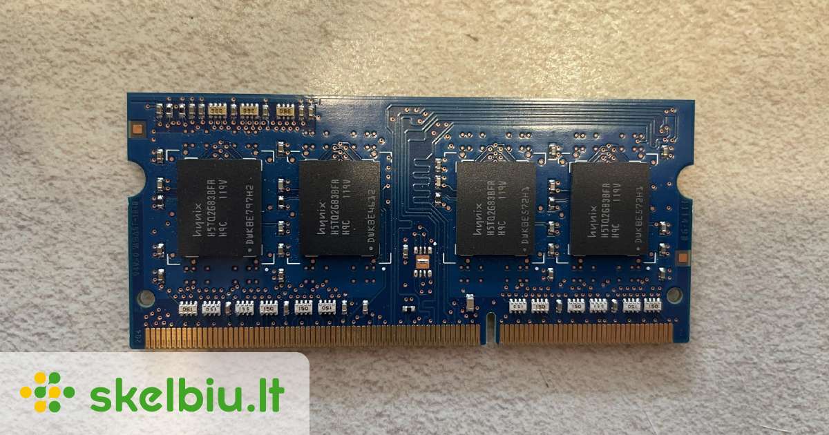 ddr3 ram laptopui skelbimai - Skelbiu.lt