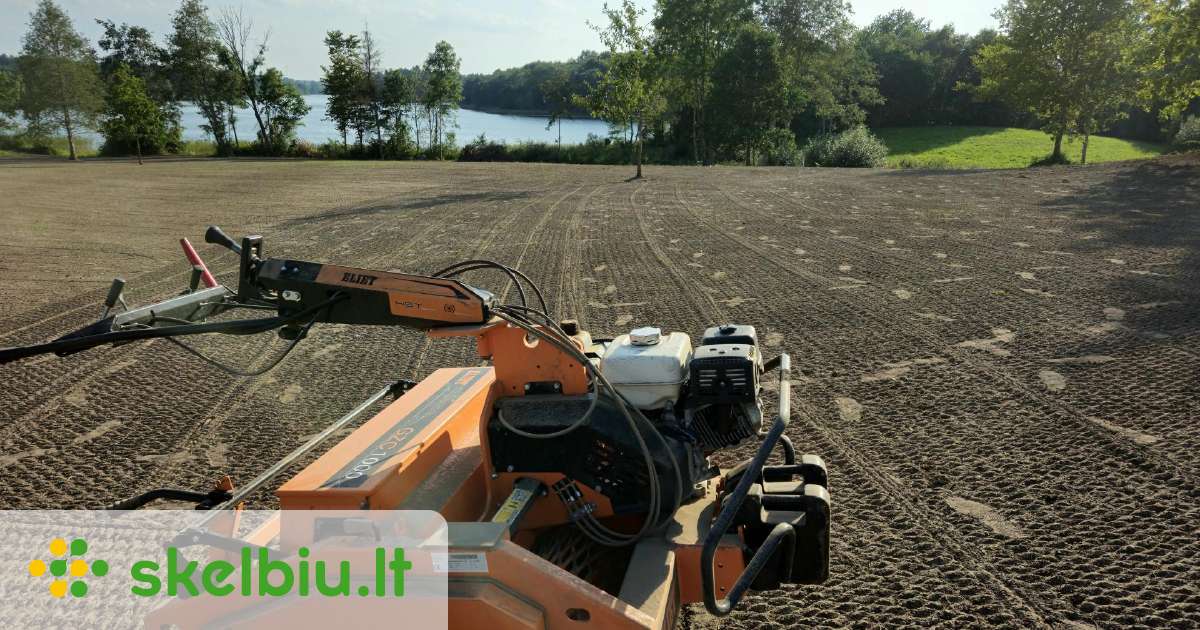 Vikšrinis Bobcat T76,mechanizuotas vejos įrengimas - Skelbiu.lt