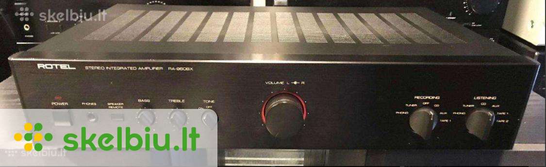 Rotel ra-960bx / stiprintuvai - Skelbiu.lt