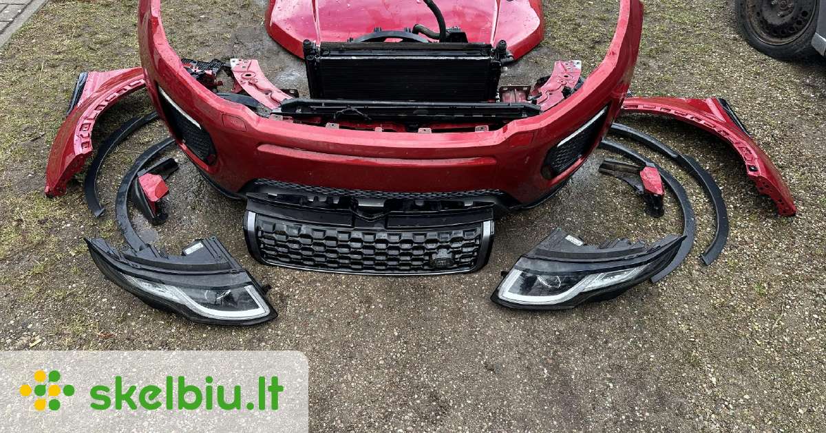 Land Rover Range rover Evoque 2018 metu dalimis - Skelbiu.lt